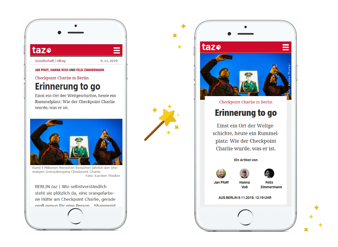 taz baut um » Den taz-Sound lauter drehen