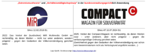 Theorie als Praxis » Verbot der Compact-Magazin GmbH ...